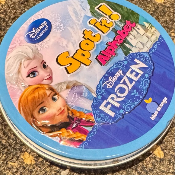 Disney | Toys | Disney Frozen Spot It Alphabet Game | Poshmark